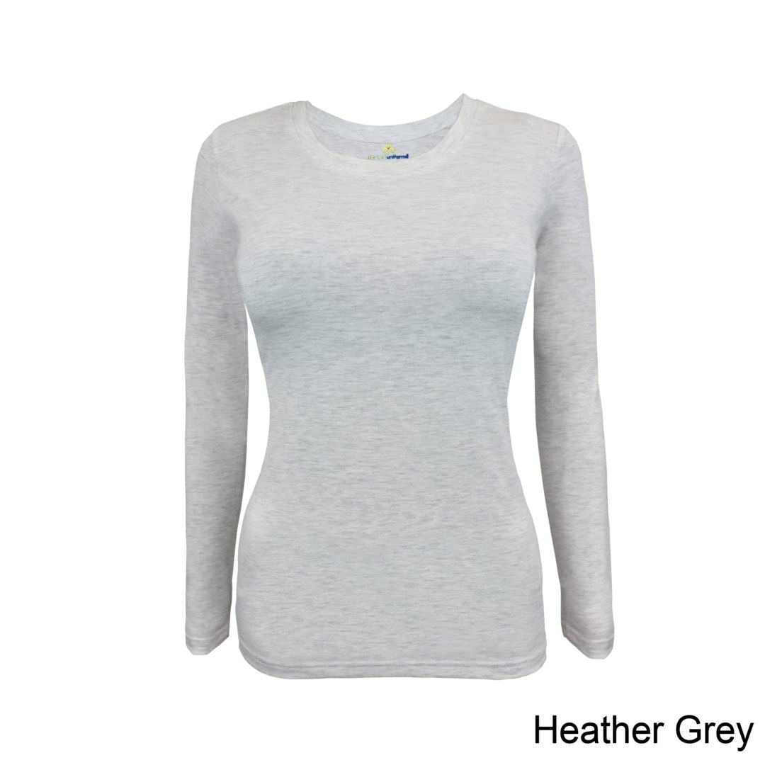 Women's Under Scrub Crew Neck Long Sleeve T-Shirt - Wholesale Scrub Sets